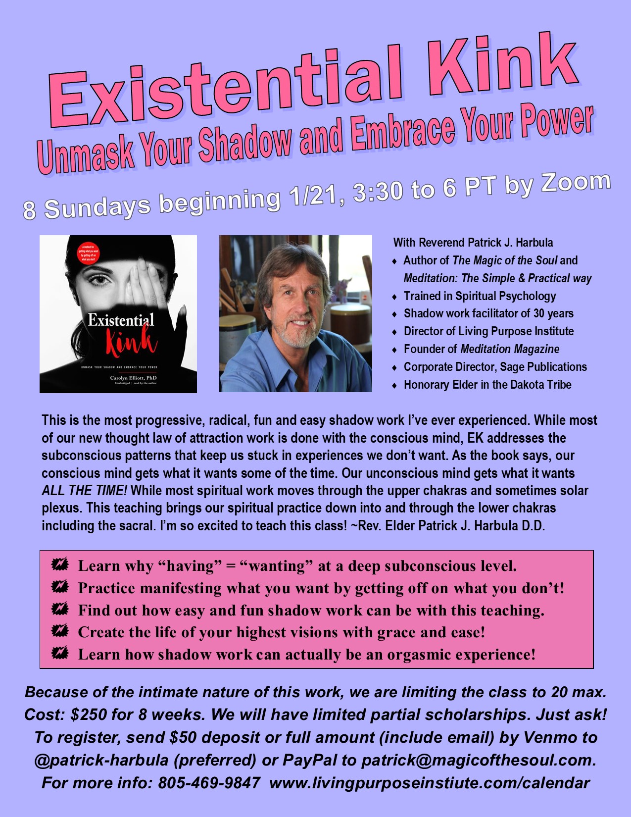 Calendar | Living Purpose Institute